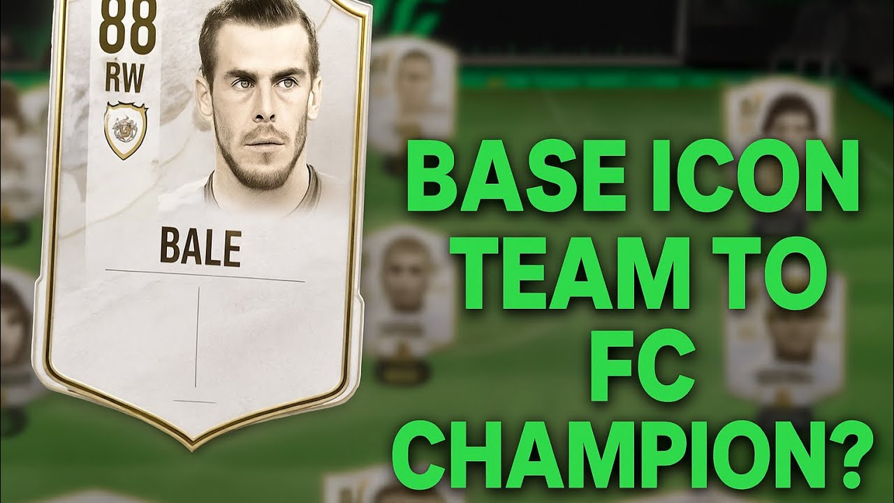 FC Mobile: Can I get to FC Champion with a Full Base Icon Team? - YouTube