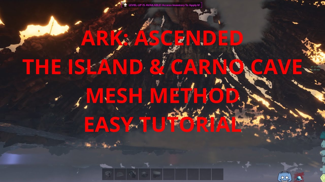 NEW MESH METHOD ARK ASCENDED EASY TUTORIAL - YouTube