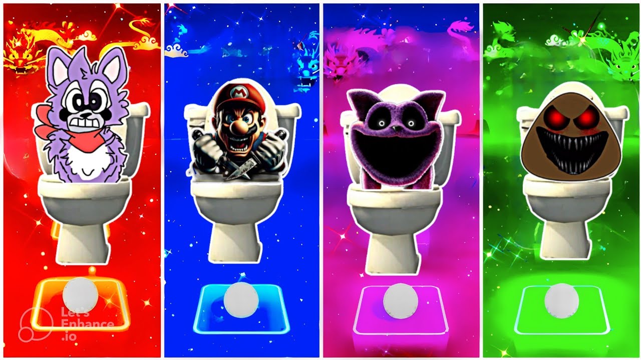 RAMBLEY HORROR SKUNX 🆚 MARIO.EXE 🆚 CURSED CATNAP HORROR SKUNX 🆚 POU ...