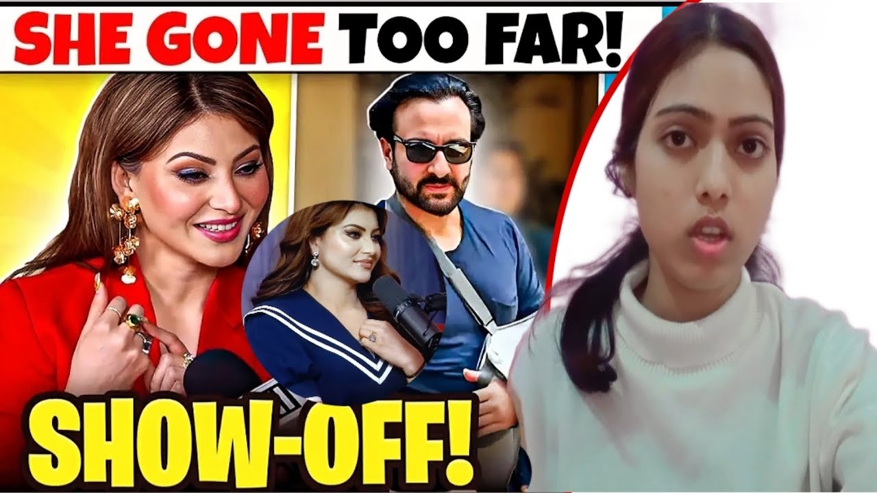 URVASHI RAUTELA ROAST VIDEO !! URVASHI RAUTELA FUNNY COMMENT ON SAIF ALI KHAN AT*CK !! RIYA ...