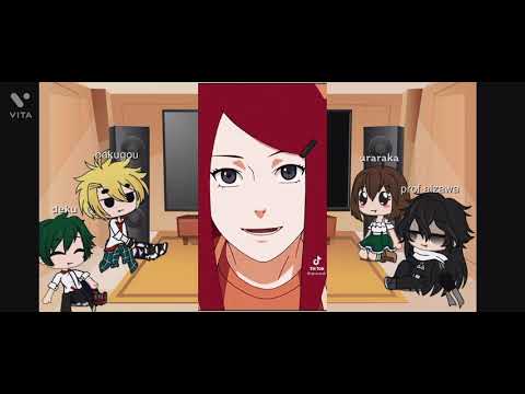 gacha life// bnha reacciona a el equipo Minato// 🤔😭 - YouTube