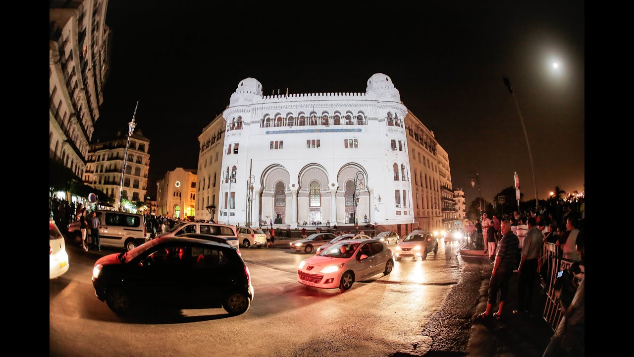 Algiers Light Festival 2015 - YouTube