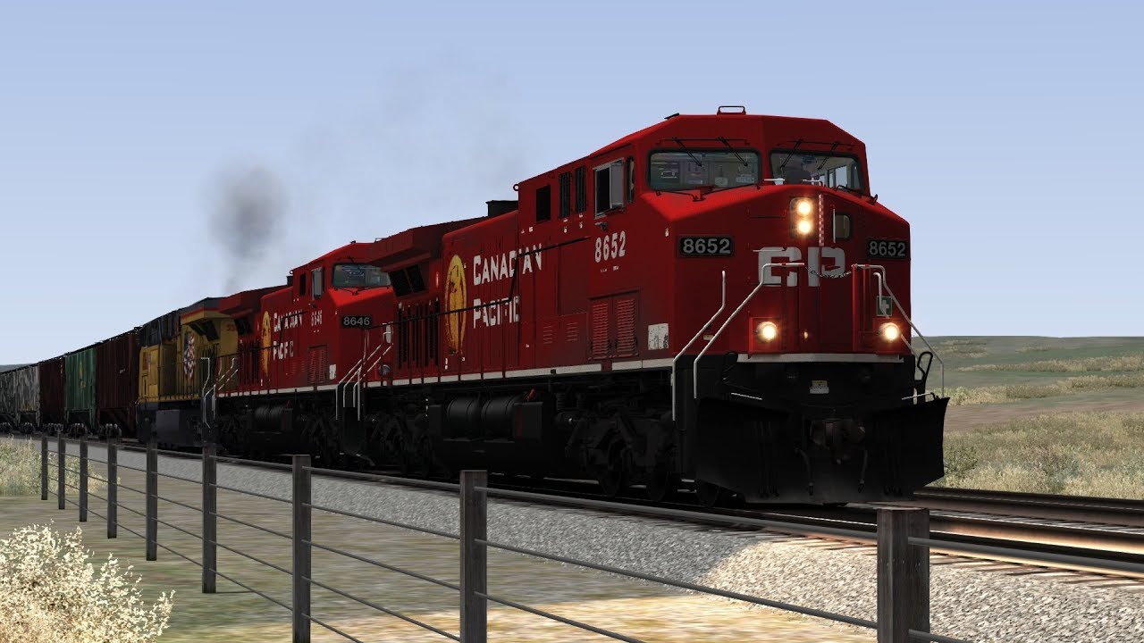 Driving the Searchlight Simulations AC4400CW - YouTube