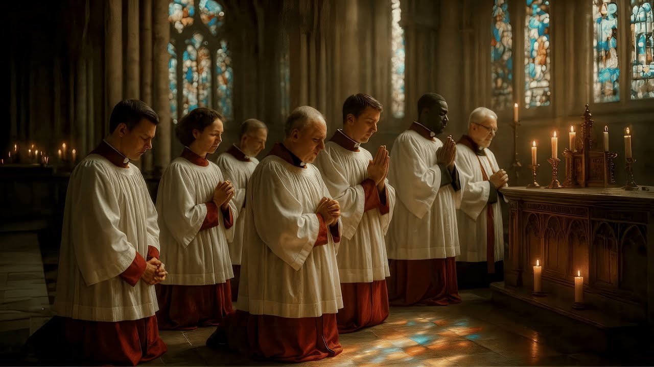 LIVE Anglican Choir | Gregorian Chants | Sacred Latin Hymns for Deep ...
