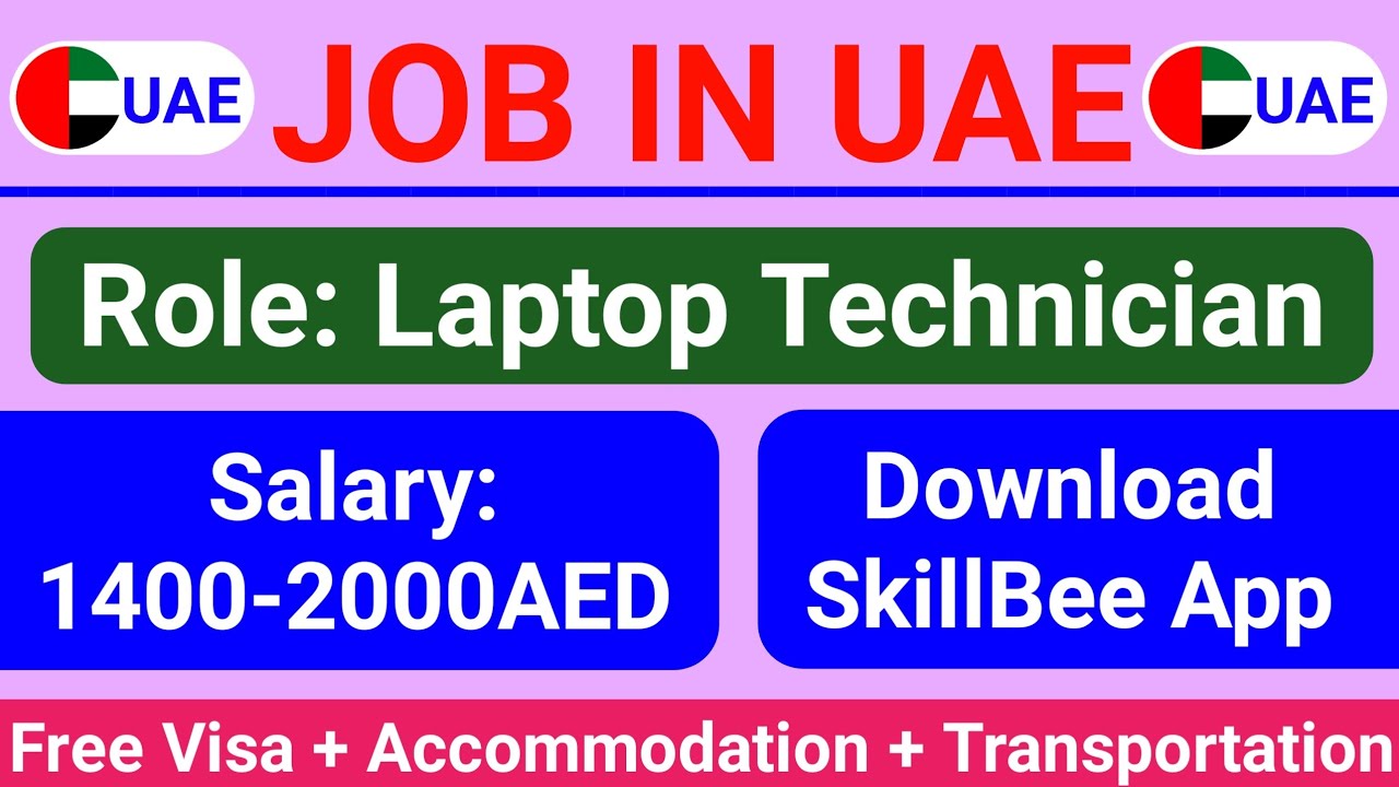JOB IN UAE / Role: Laptop/mobile Technician / Company: Al Sakb Computer ...