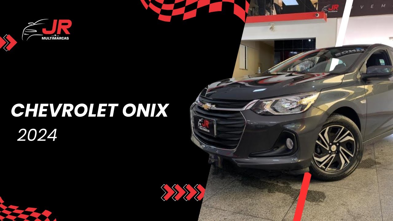 CHEVROLET ONIX PLUS 10MT LT2 CINZA - 2024 - YouTube