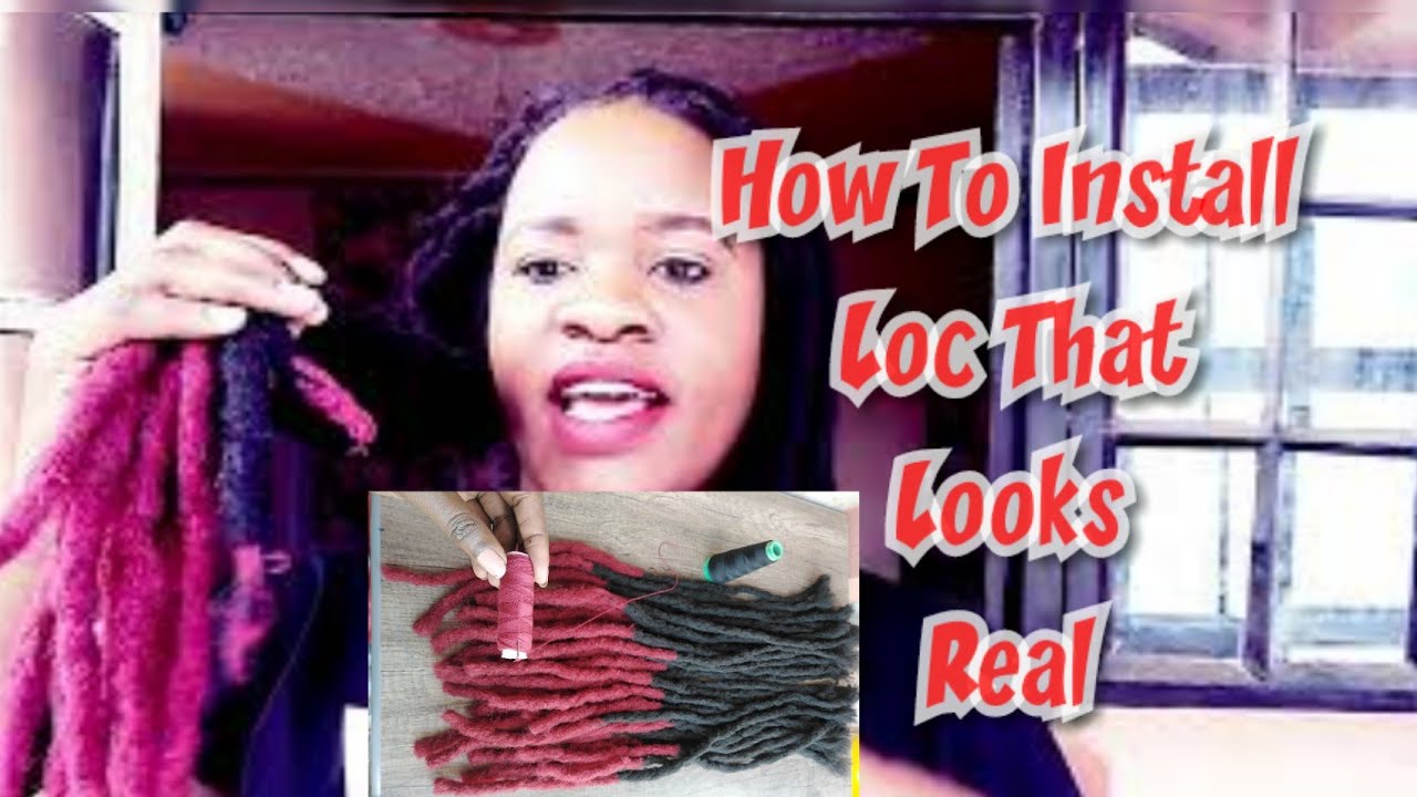 DIY: HOW TO SINGLE CROTCHET REGGAE LOCS | NEW METHOD - YouTube