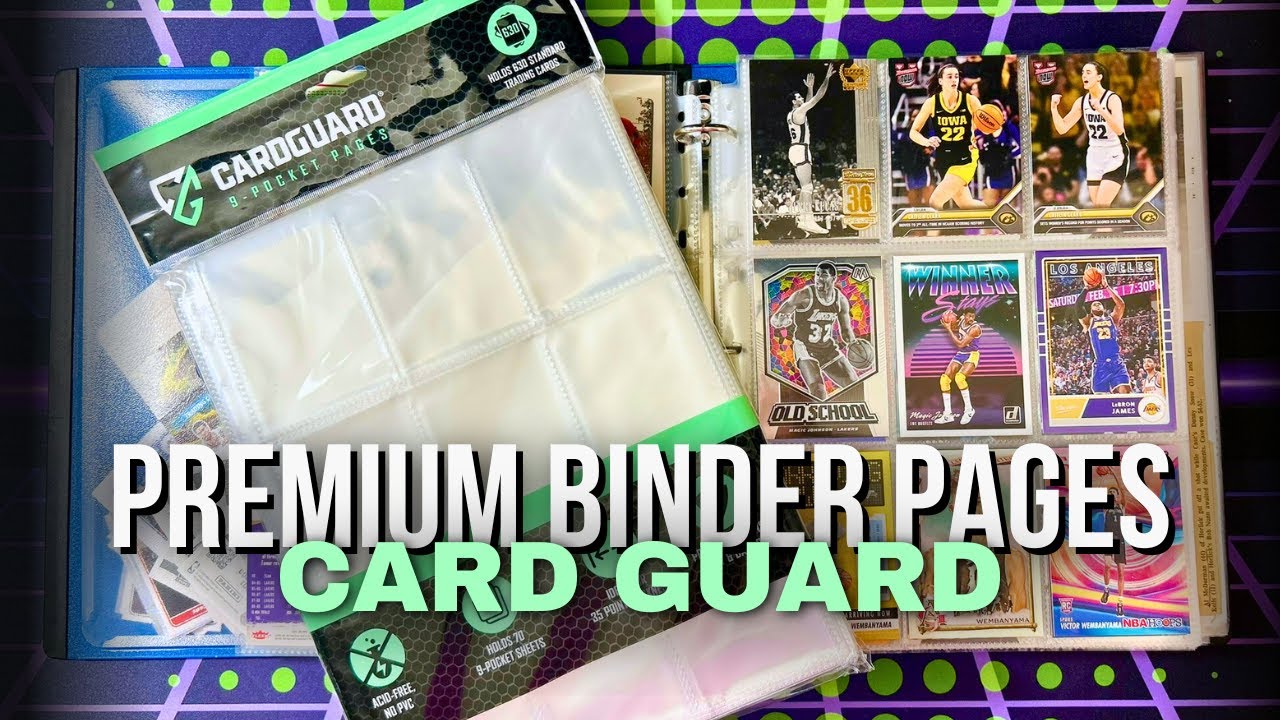 How Do Card Guard Binder Pages Hold Up Against the Competition? - YouTube