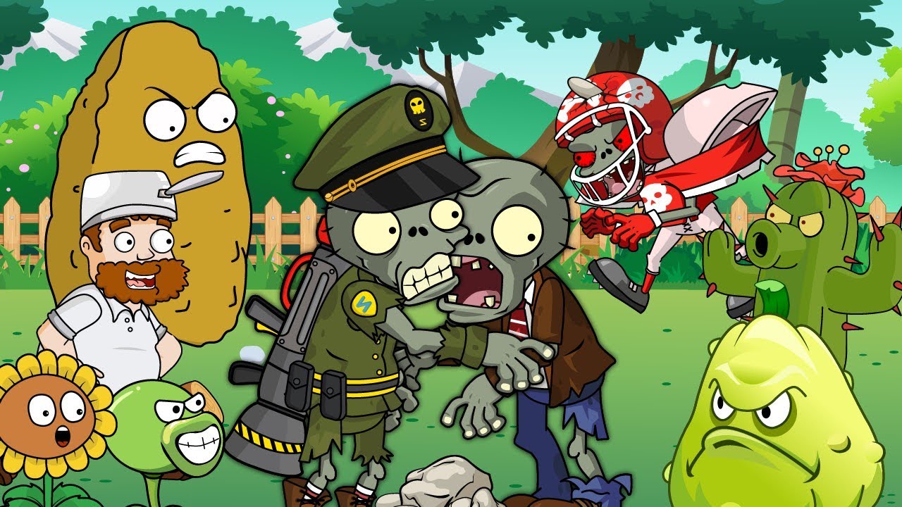 Pvz2 Fusion (plants vs zombies animation) -Ep4 - Plants vs Zombies ...