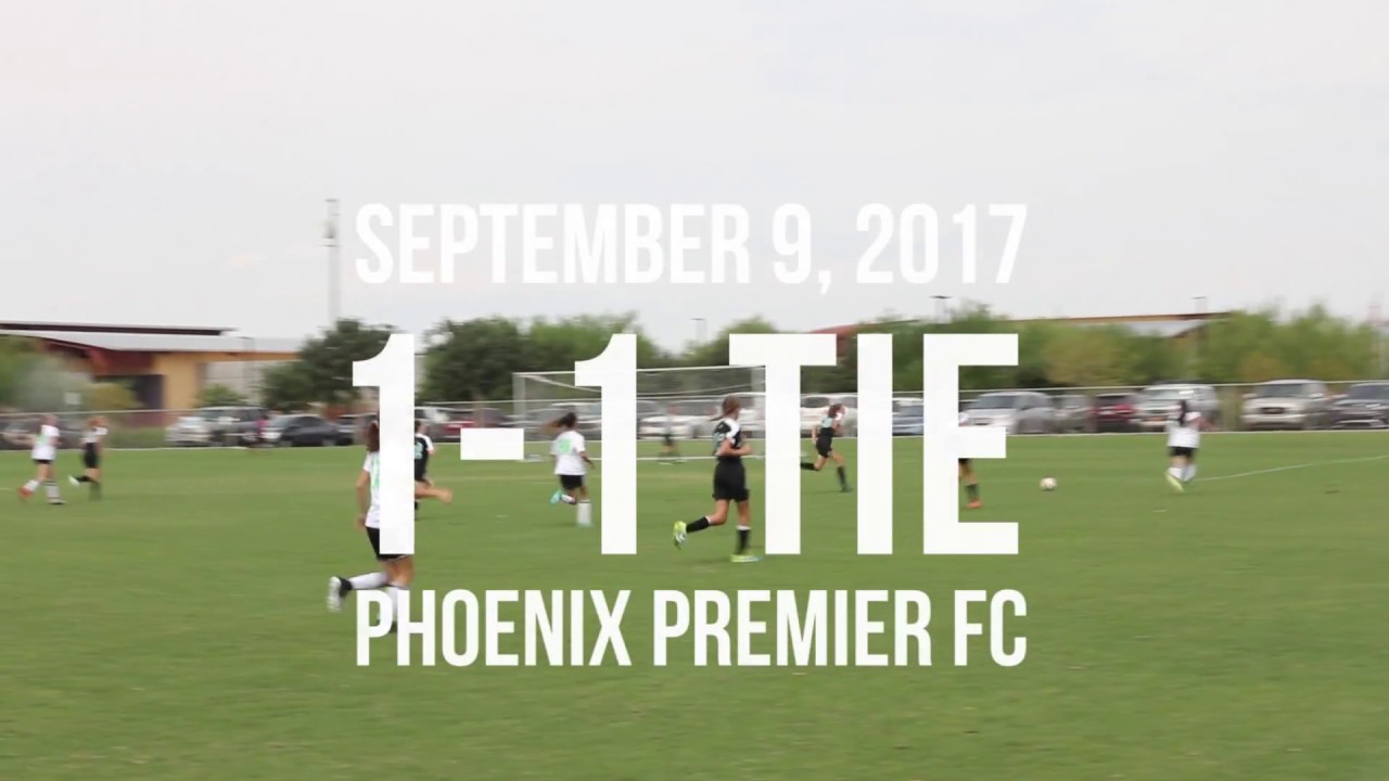 RECAP: Phoenix Premier FC vs. Arsenal 1-1 Tie (Sep 9 2017) - YouTube