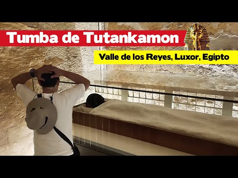 Tumba KV62 de Tutankamon, Valle de los Reyes, Luxor, Egipto