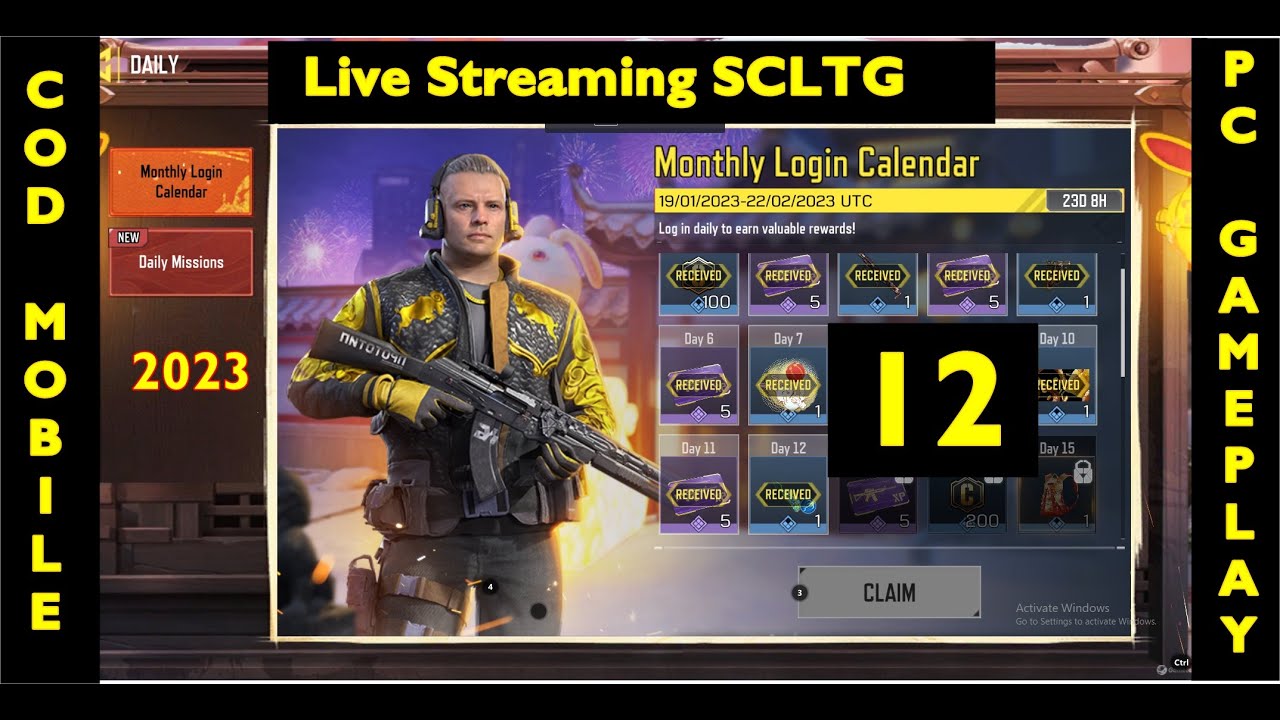 Call of Duty: Mobile Season 1 BR ISOLATED 2023 Live Streaming Day12 # ...