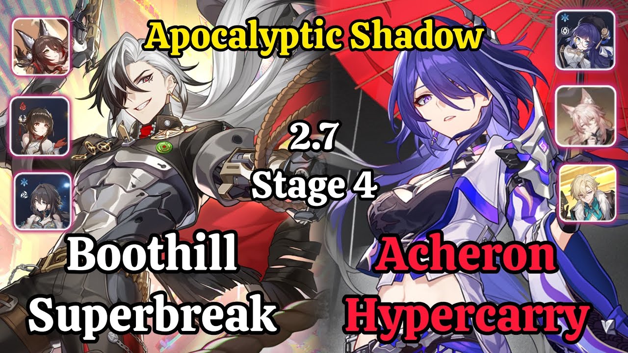 E0S1 Boothill Superbreak & E0S1 Acheron Hypercarry Apocalyptic Shadow ...