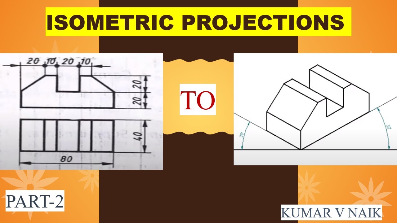 Isometric Projection/sketch 2/ಕನ್ನಡ - YouTube