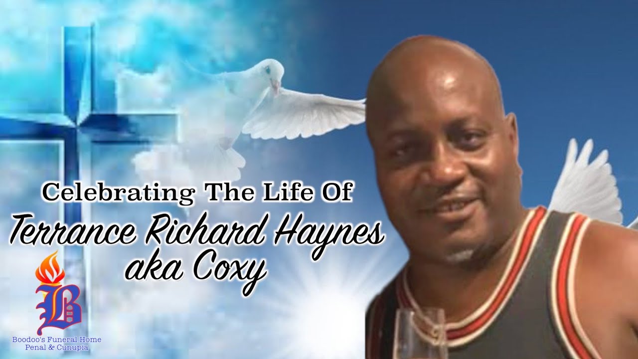 Terrance Richard Haynes aka Coxy Funeral Service - YouTube
