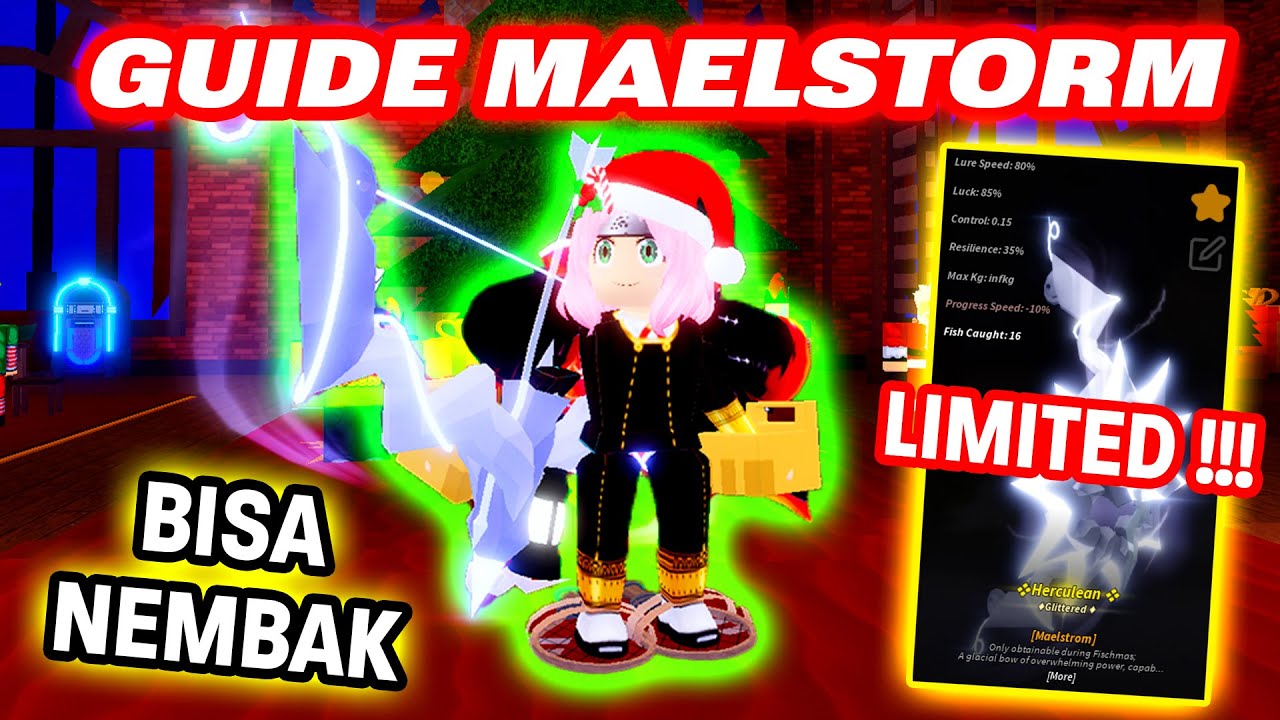 GUIDE LENGKAP CARA DAPAT ROD MAELSTORM DI FISCH UPDATE FISCHMAS - YouTube
