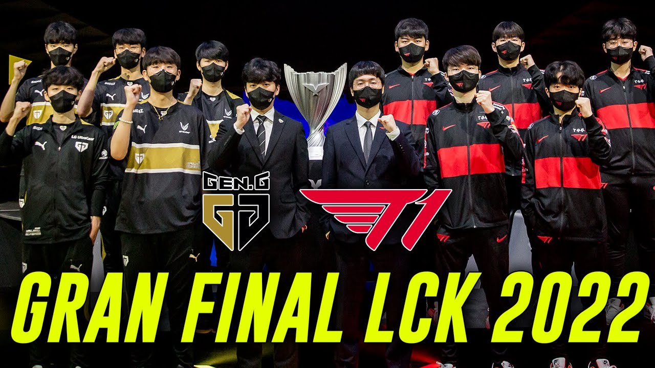*CHOQUE DE TITANES* GRAN FINAL LCK 2022 || T1 VS GEN.G || CHOVY VS ...