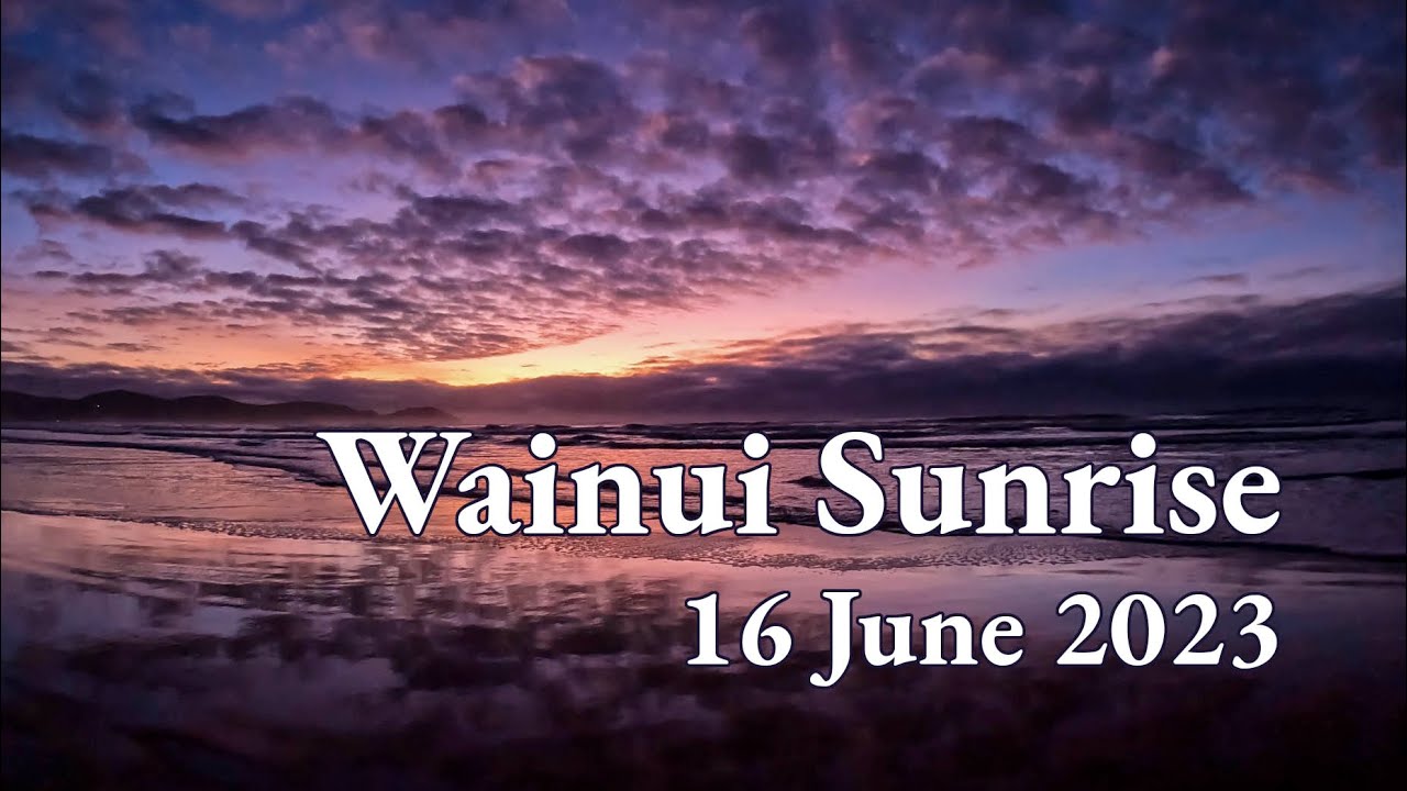 World's first sunrise, daily. Relax and watch the day dawn: 16 June ...