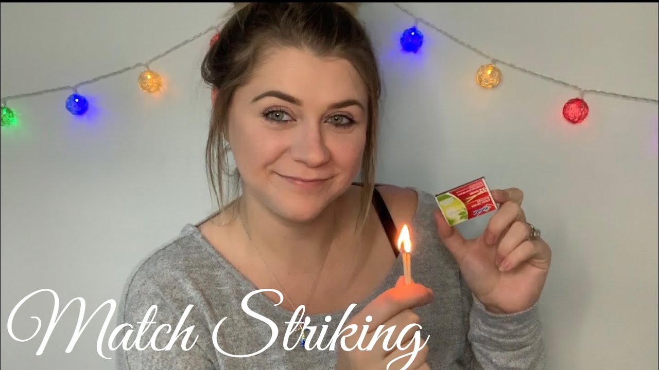 ASMR REQUEST| Match Striking - YouTube