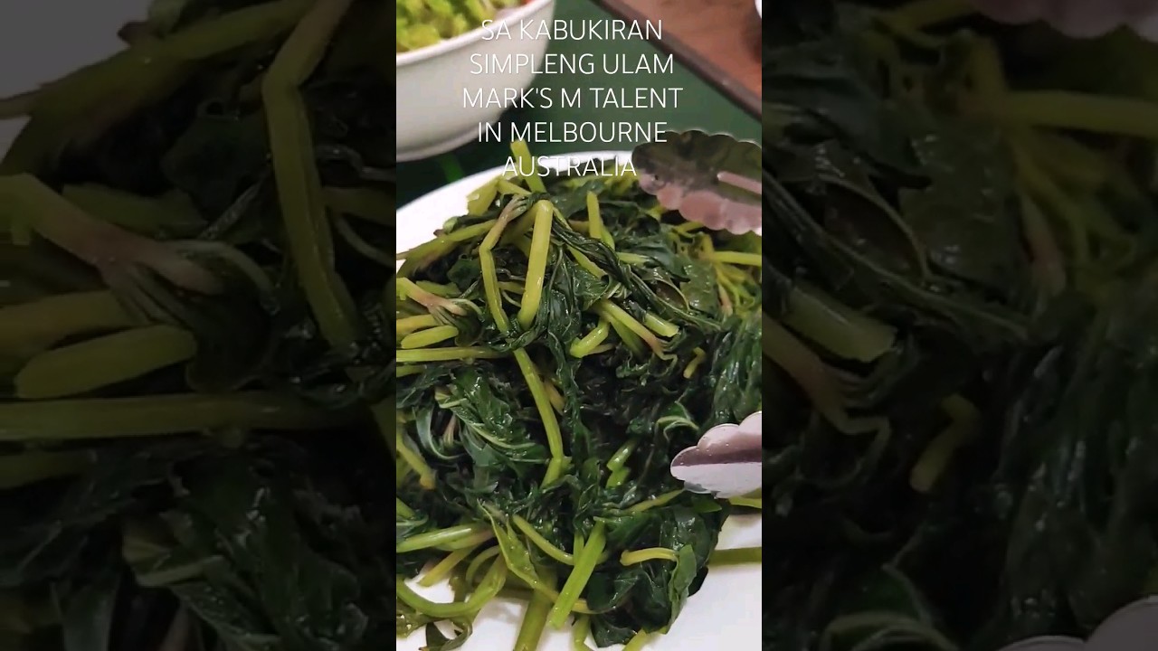 SIMPLENG ULAM SA KABUKIRAN / KAMOTE STEAM, AMPLAYA, DANGGIT / MARK'S M ...