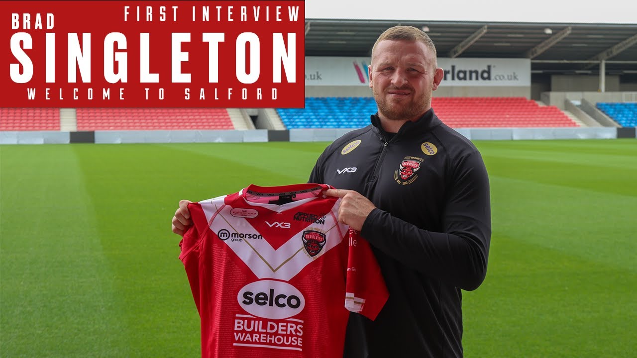 FIRST INTERVIEW | Brad Singleton signs 'till 2025 - YouTube