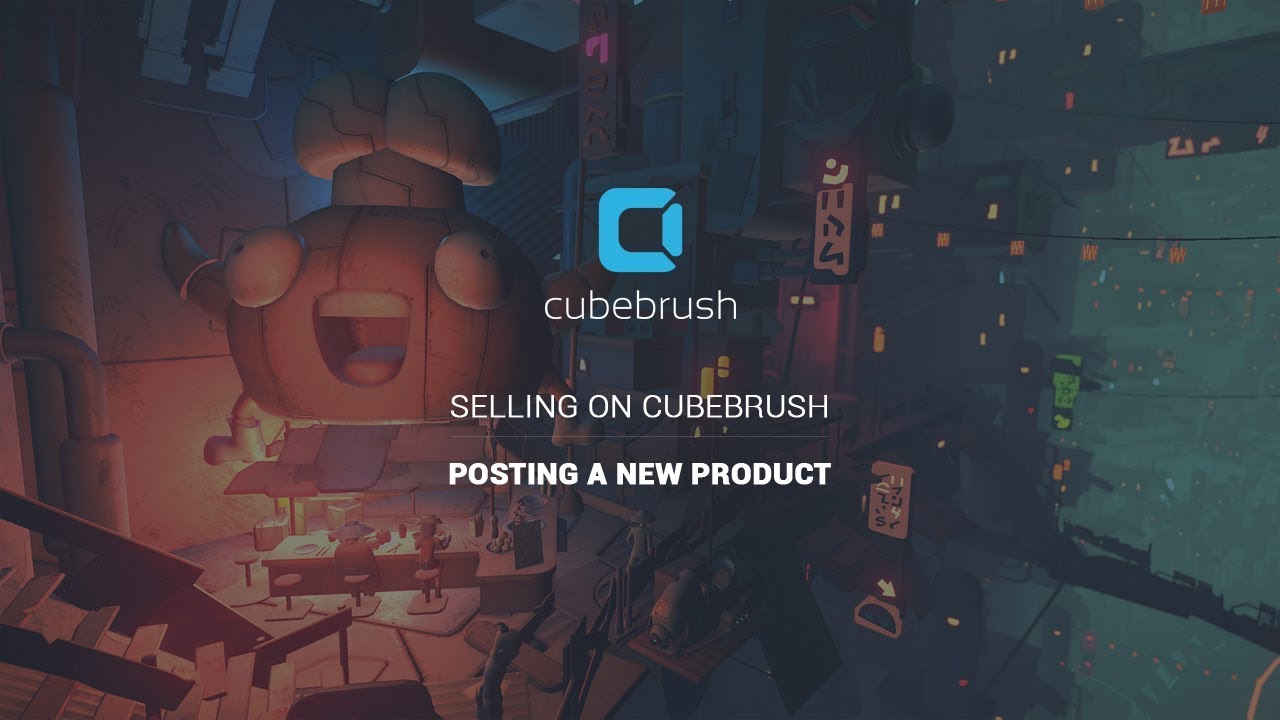 Selling on Cubebrush - Posting A New Product - YouTube