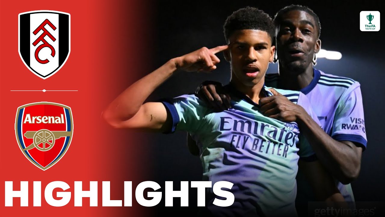 Arsenal vs Fulham | Highlights | U18 FA Youth Cup 31-01-2025 - YouTube