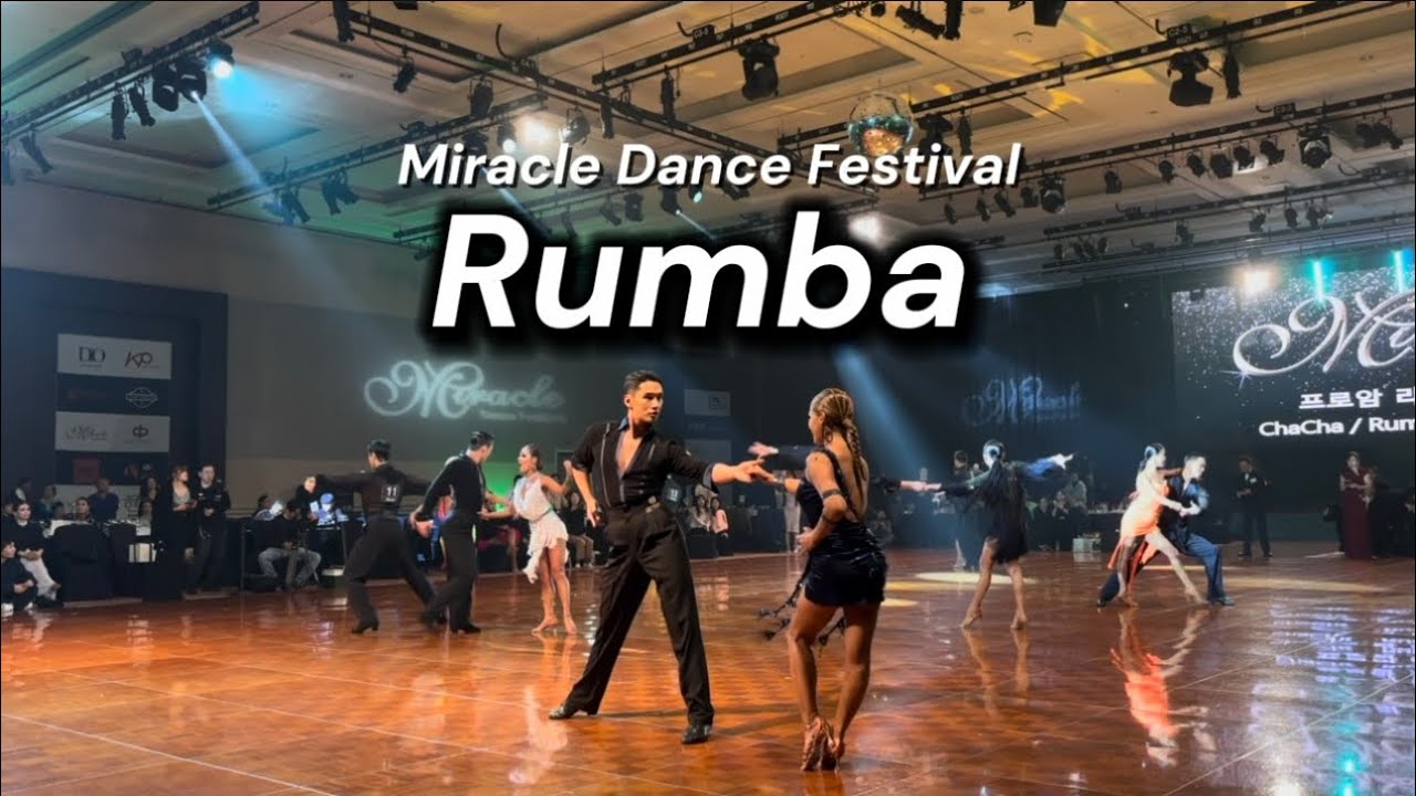 2024 Miracle Dance Festival | ProAm Latin Final 2/3 Rumba Heat1 | 프로암 ...