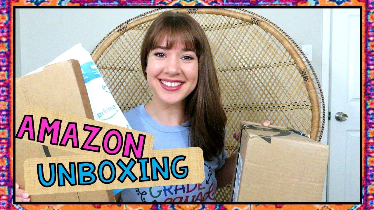 Amazon Unboxing | I'm Back! - YouTube