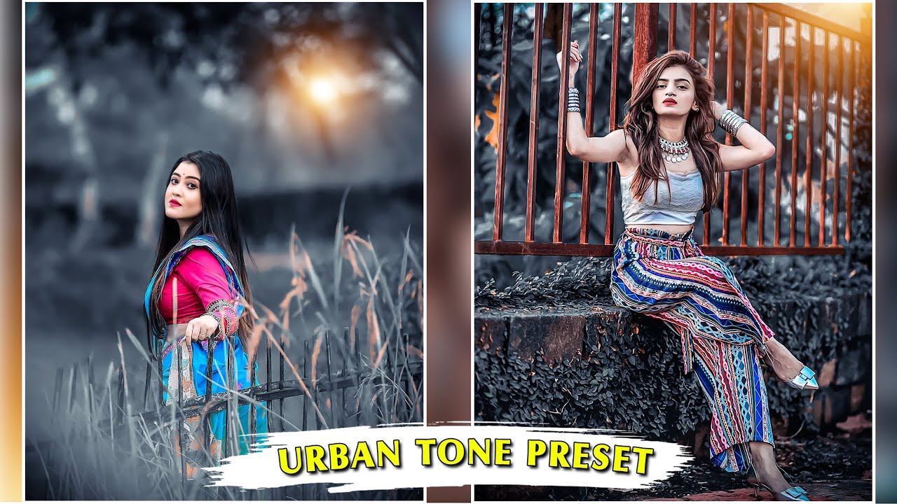 Urban Black Tone Photo Editing Photoshop 7.0 | Photoshop CC Urban Black ...