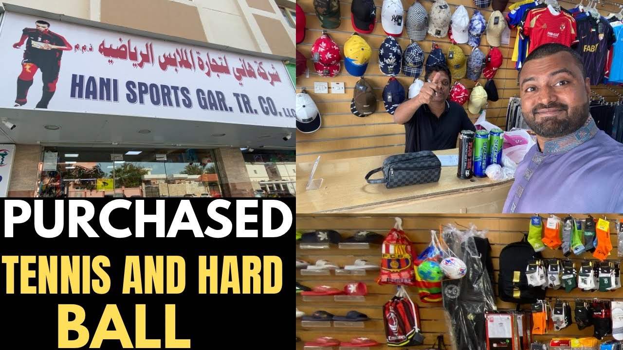 HANI SPORTS PURCHASED BALLS - YouTube