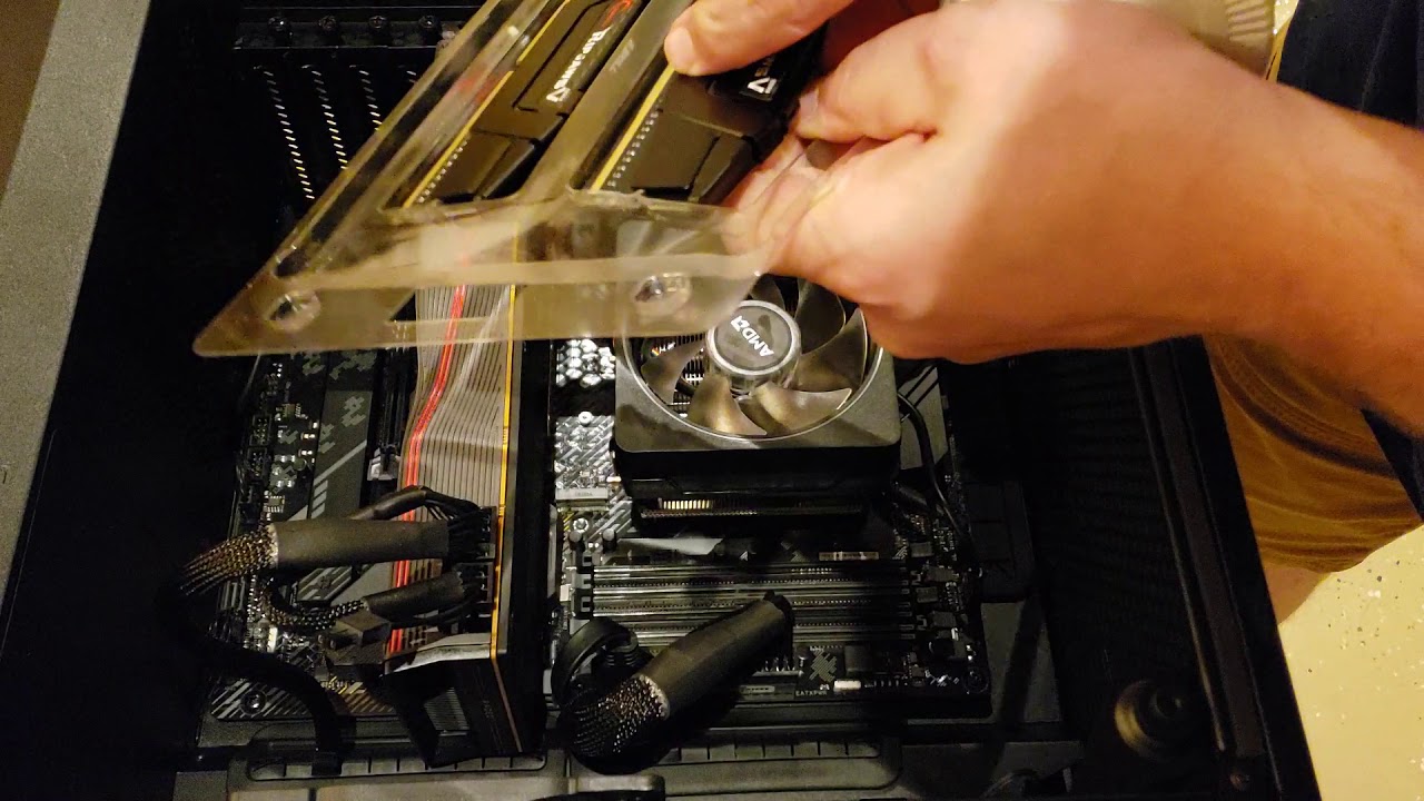 Installing RAM into a Motherboard - YouTube
