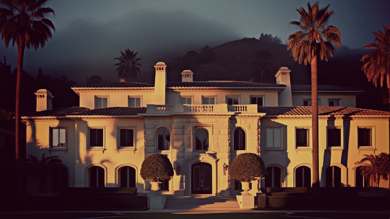 The Haunting of the Charlie Sheen's House Mansion in Los Angeles , Part ...