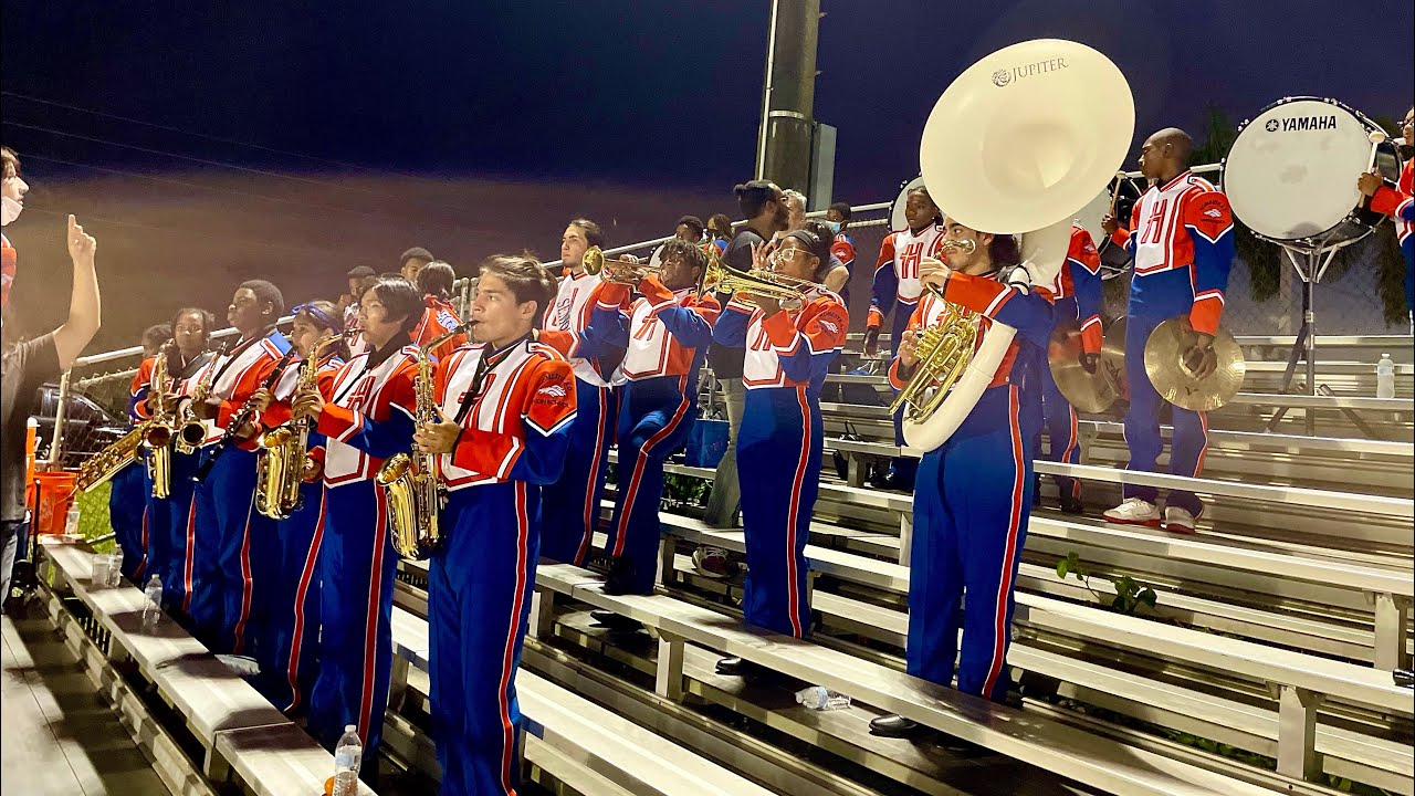Homestead Bronco Marching Band at FMBC Hialeah (2022) - YouTube
