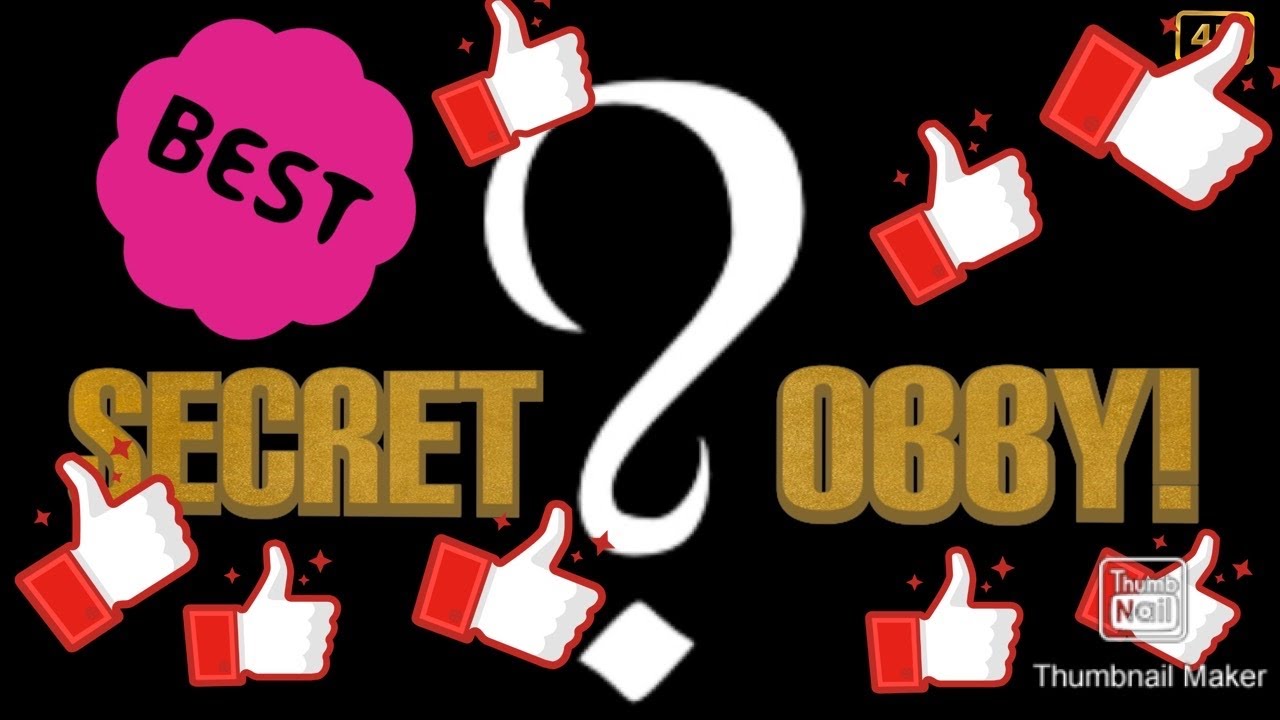 New Secret Obby? (Roblox Gameplay) - YouTube