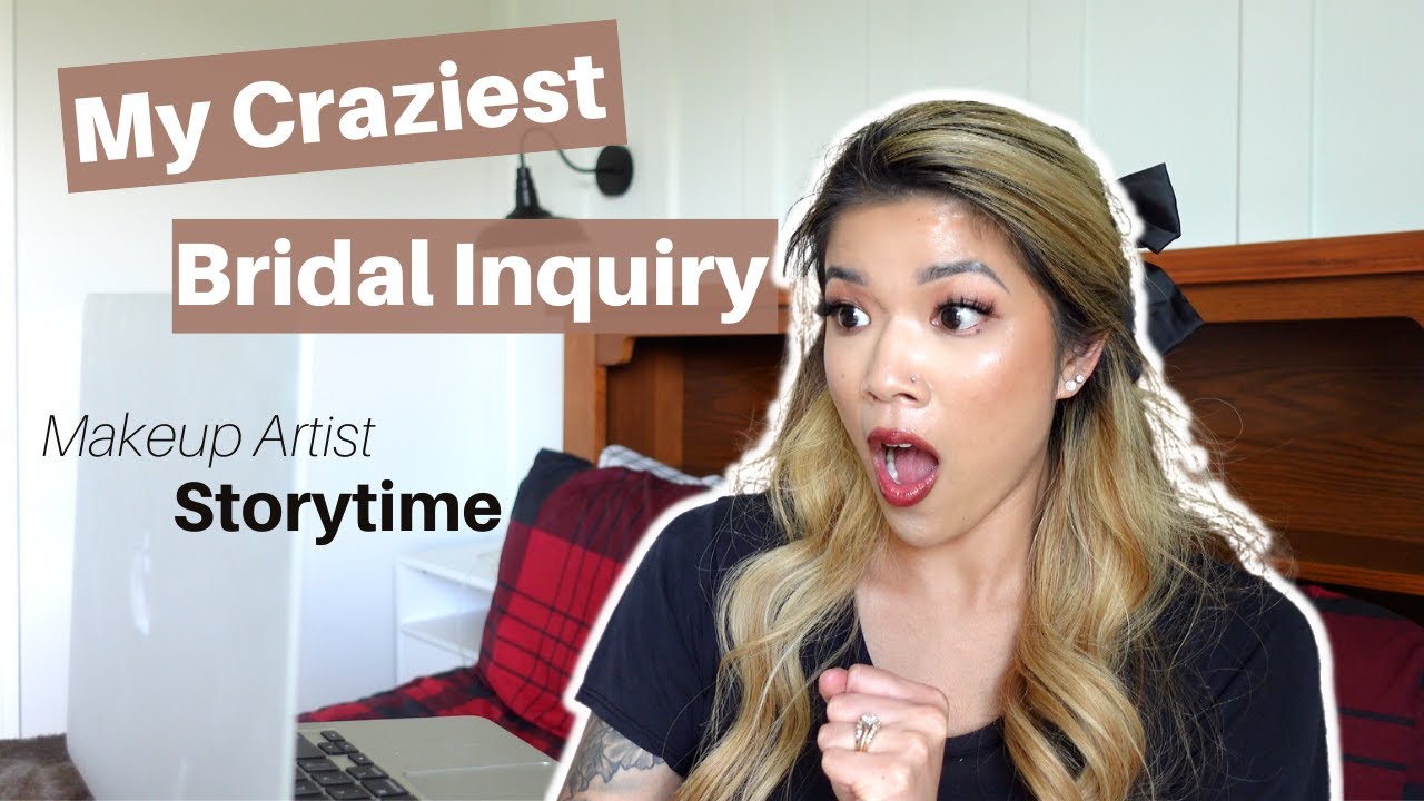 MAKEUP ARTIST STORY TIME: The most INSANE request!! - YouTube