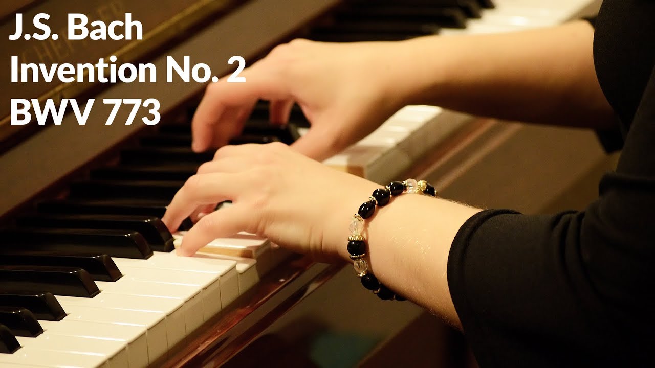 J.S. Bach: Invention No. 2 in C minor, BWV 773 (Anna Nadiryan) - YouTube