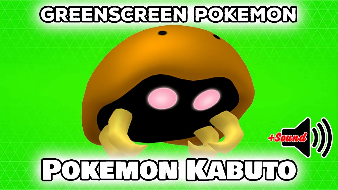 Pokemon Kabuto | GreenScreen | Pokémon GO | 👍POGOTUBE - YouTube