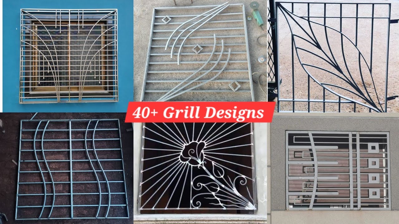 🤩Best iron Grill Design for Windows | Window Iron Grill Designs🔥 - YouTube