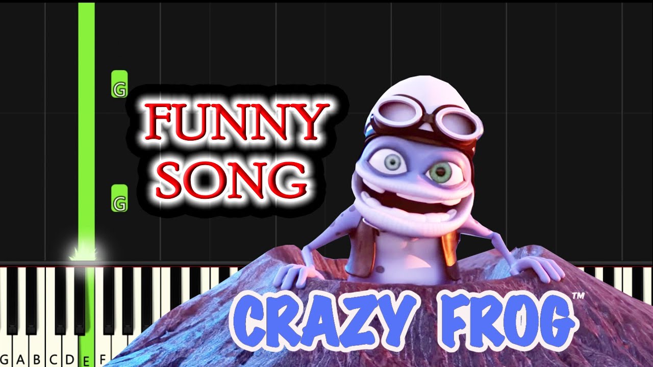 Crazy Frog - Funny Song / EASY Piano tutorial / - YouTube