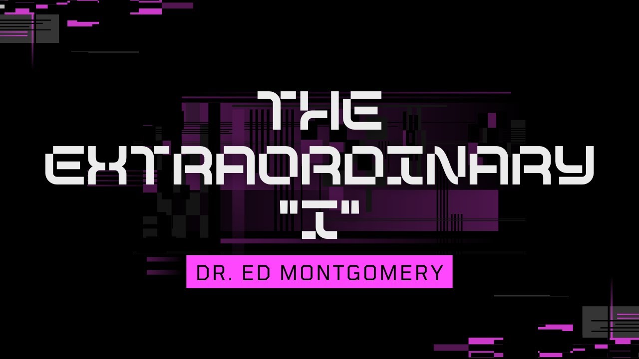 1.12.25 - The Extraordinary "I" - NEW SERIES FROM DR. ED MONTGOMERY ...