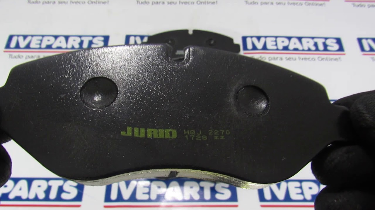 IVEPARTS PASTILHA FREIO DIANTEIRO IVECO NOVA DAILY 35S14/45S14/55C16 ...