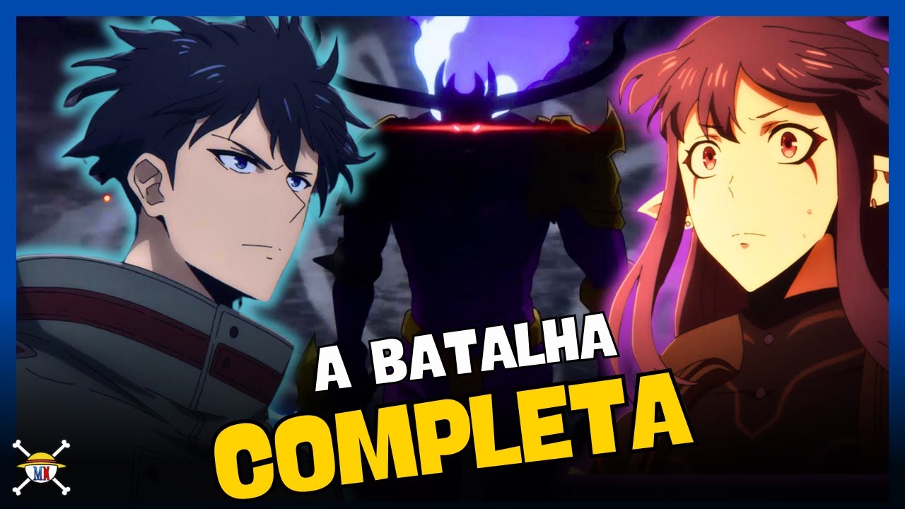 SUNG JIN WOO VS BARAN O MONARCA DOS DEMÔNIOS! 🐜🔥- SOLO LEVELING EP 8 ...