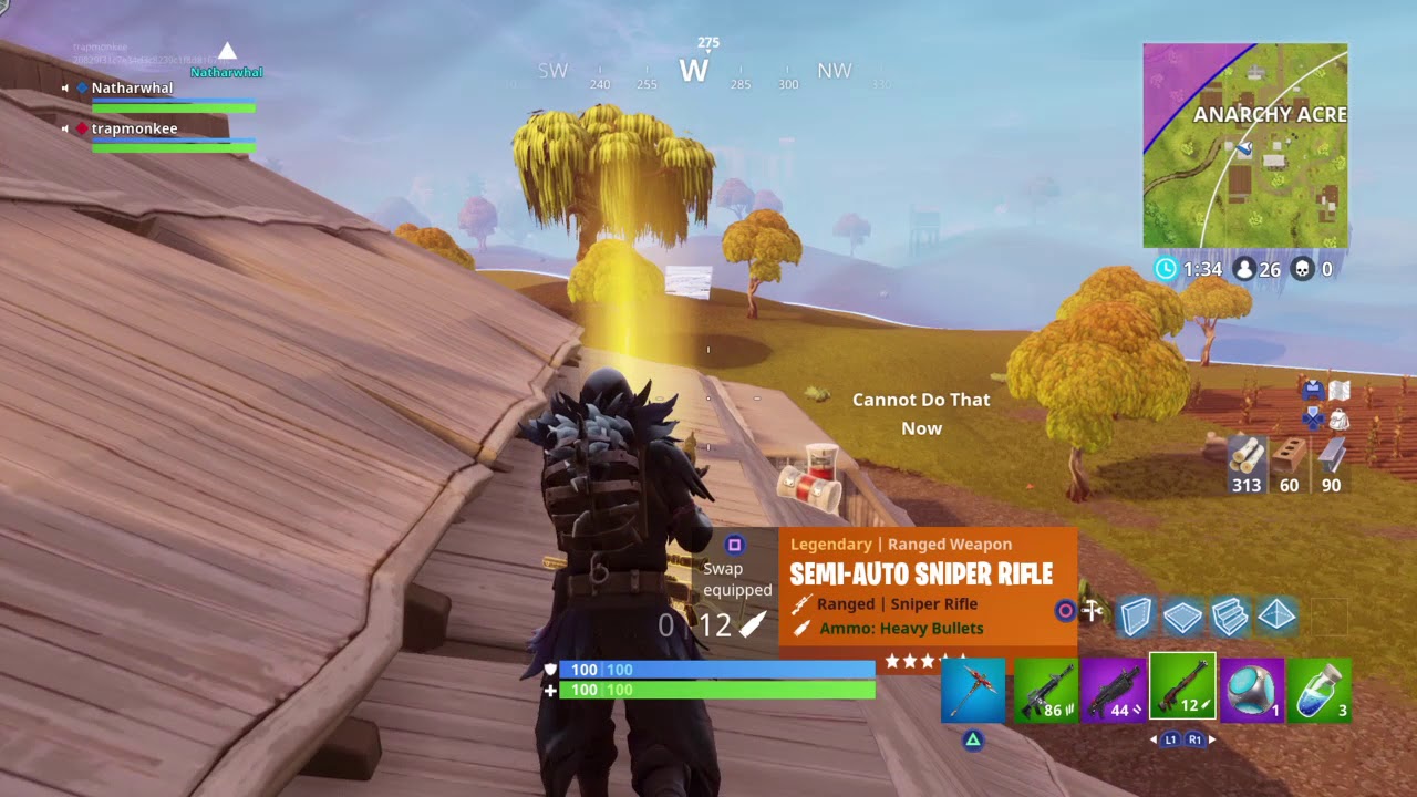 Fortnite colliding sniper bullets - YouTube