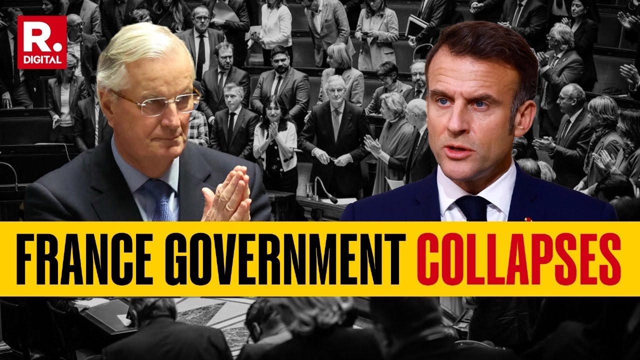 France in Political Crisis After Macron’s Premier Ousted in Historic No ...