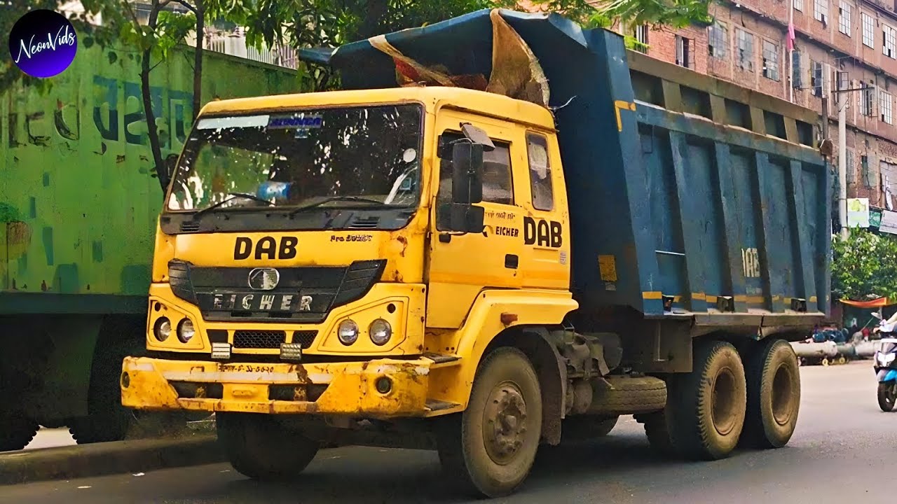 BANGLA TRUCKS 303 | Eicher Pro 5025 tipper of DAB Logistics Company ...