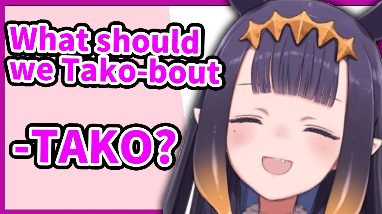 Ina contemplates using Tako at every sentence!【Ninomae Inanis ...