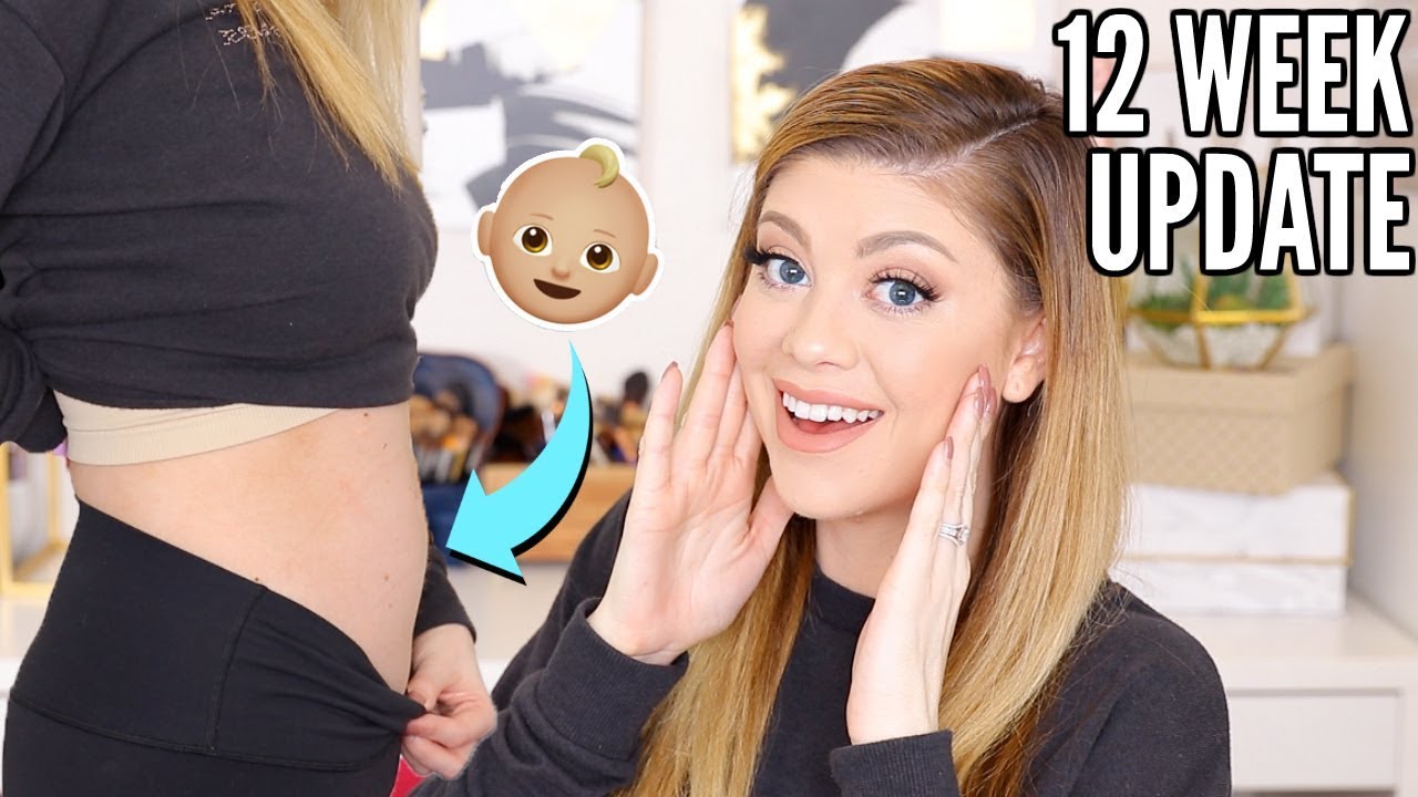 12 WEEK PREGNANCY UPDATE - YouTube