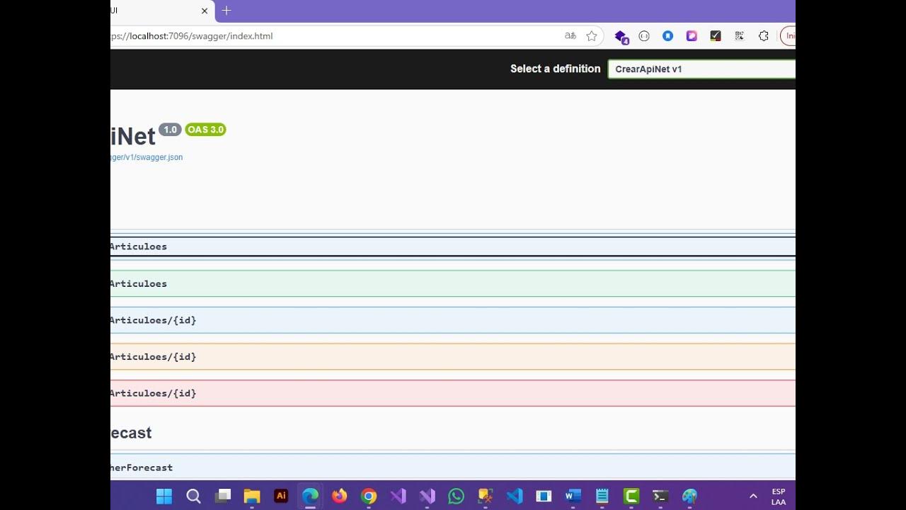 Crear una WEB API REST en C# | .NET CORE 9| 8 | (GET, POST, PUT,DELETE) | HEADERS - YouTube