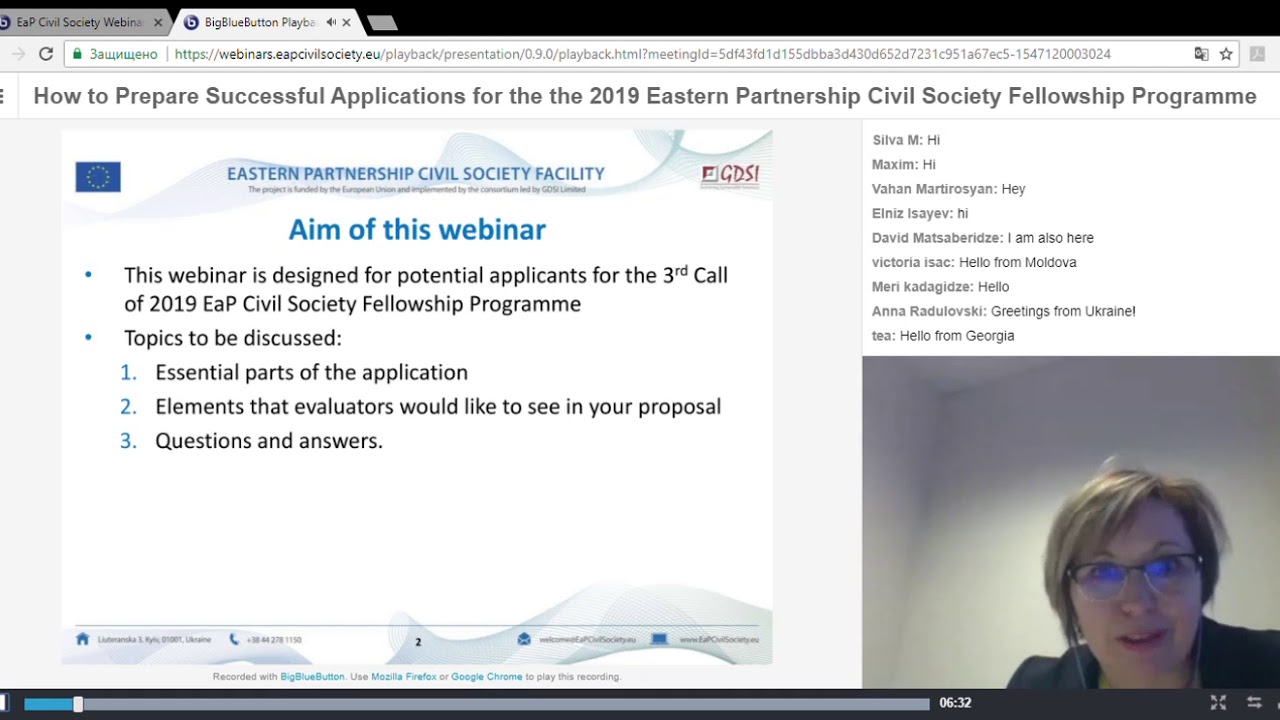 Webinar: How to prepare successful applications - YouTube